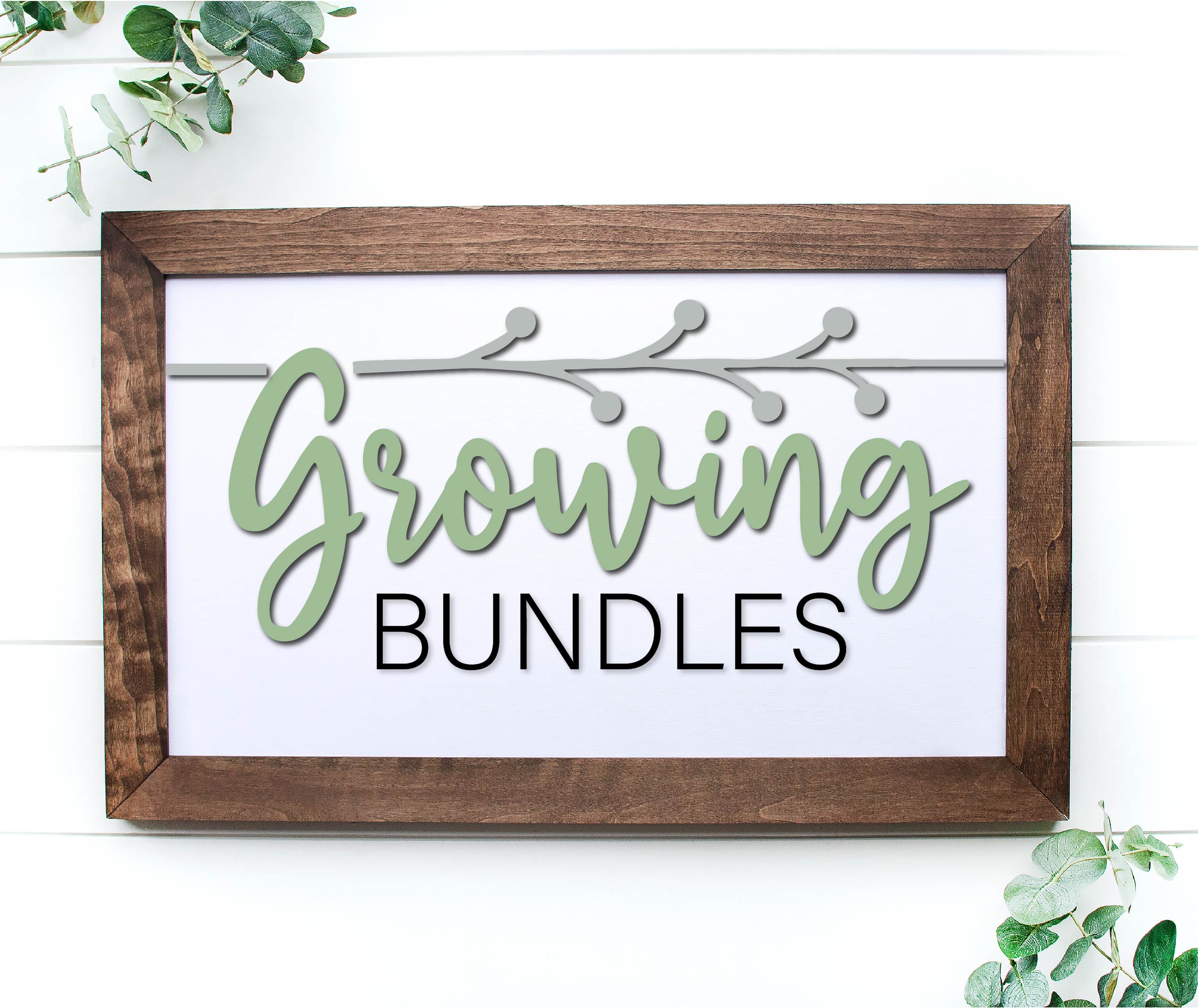 Growing Bundles – Lilac and Pine Design