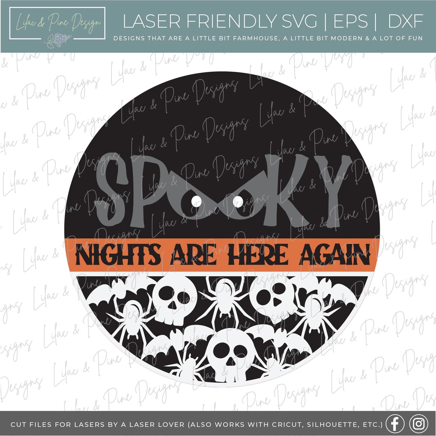 Halloween sign SVG, Halloween door hanger SVG, Spooky welcome sign svg ...